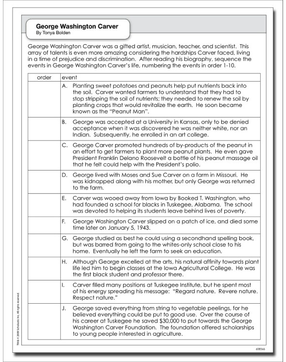 George Washington Carver by Tonya Bolden