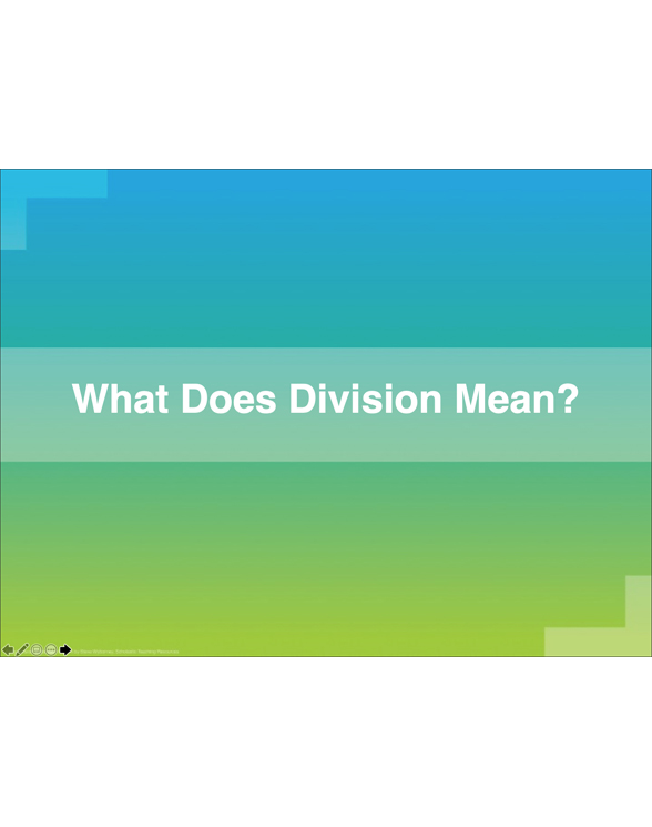 Long Division Made Easy by Steve Wyborney