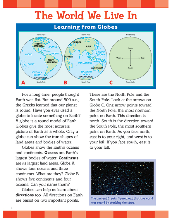 Map Skills for Today: Traveling Near and Far by