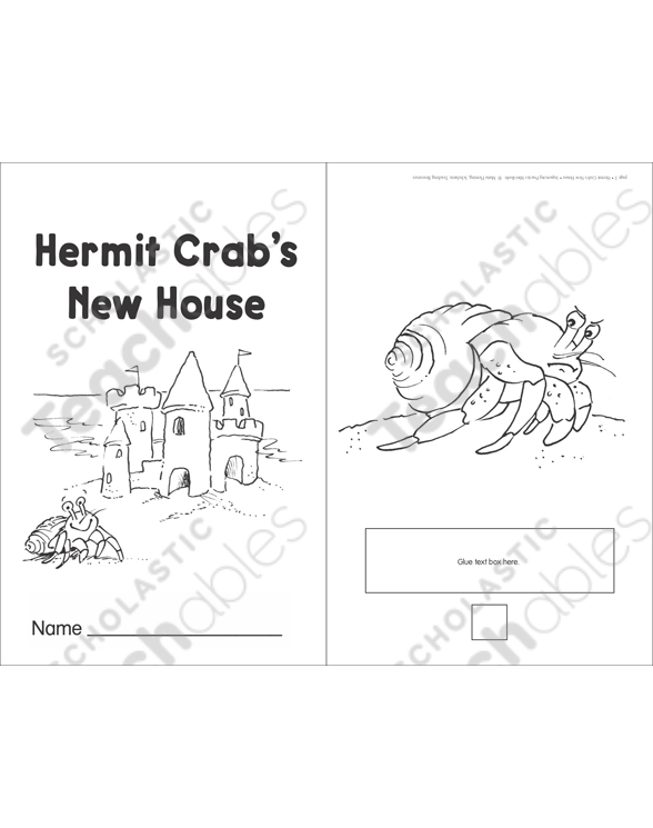 Hermit Crab's New House (Summer): Sequencing Mini-Book by
