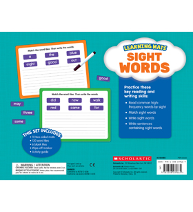Learning Mats: Sight Words by