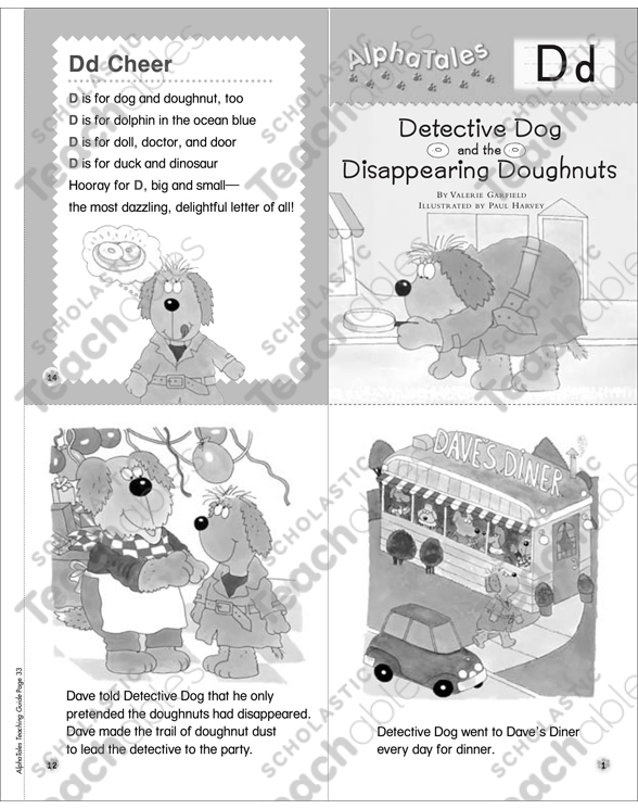 Alpha Tales: Detective Dog and the Disappearing Doughnuts (Letter D ...
