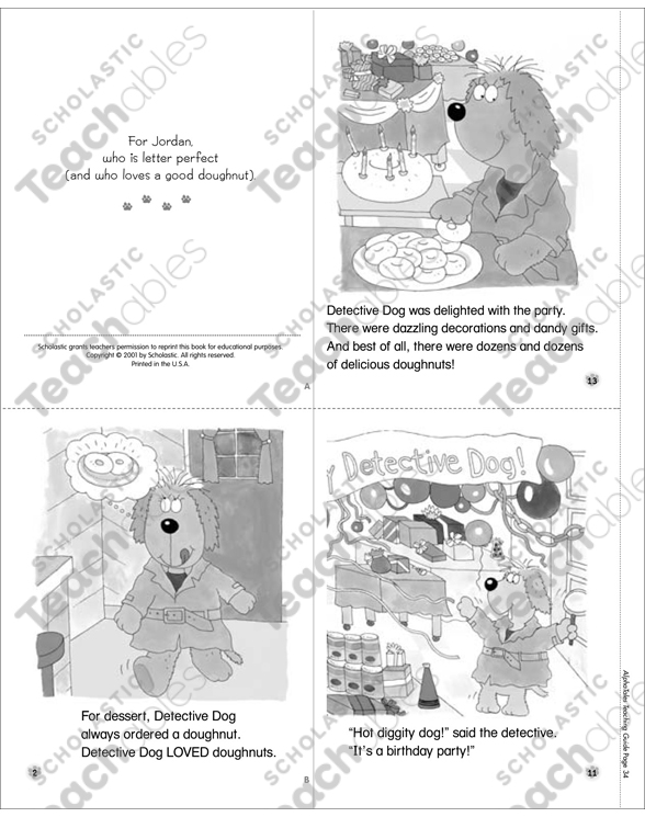 Alpha Tales: Detective Dog and the Disappearing Doughnuts (Letter D ...