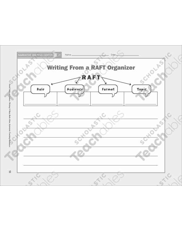 Writing From a RAFT: Narrative Learning Center by