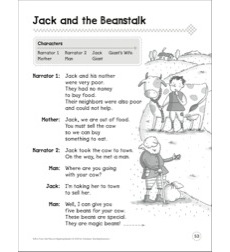 Jack and the Beanstalk: A Beginning Reader Play by