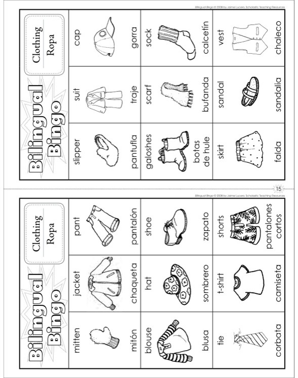 Bilingual Bingo by Jaime Lucero