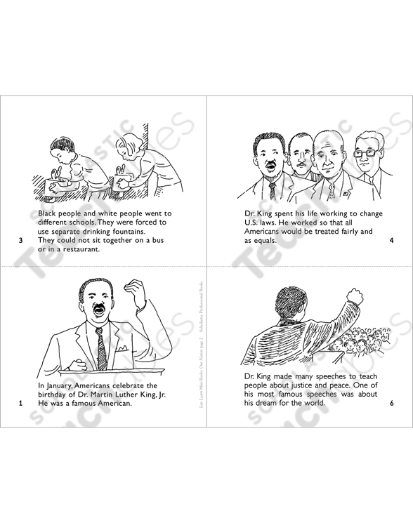 Martin Luther King, Jr.,Day Mini-Book by