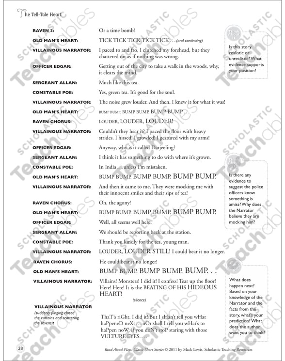 The Tell-Tale Heart (Edgar Allan Poe, United States, 1843): Read-Aloud ...