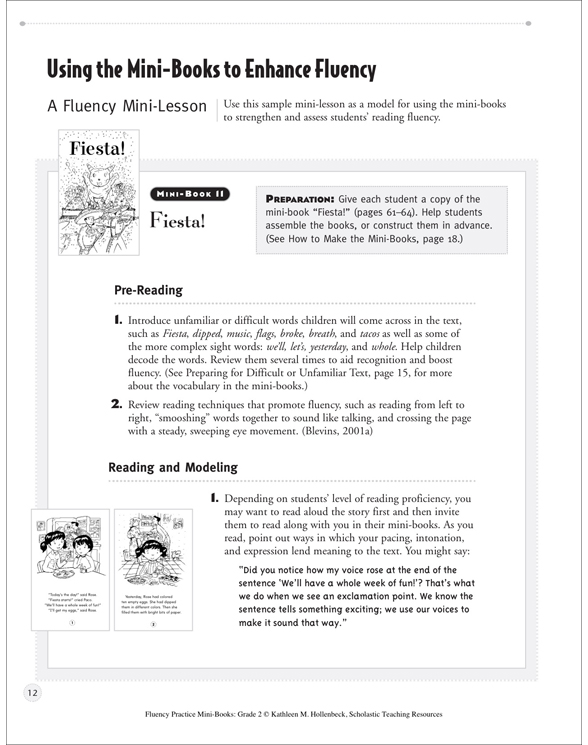 Fluency Practice Mini-Books: Grade 2 by Kathleen M. Hollenbeck