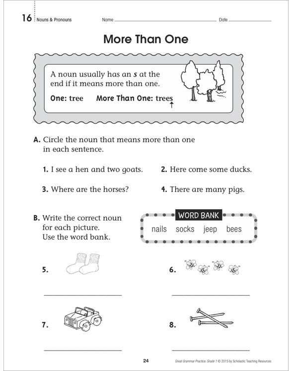 Great Grammar Practice: Grade 1 by Linda Ward Beech Great Grammar Practice: Grade 1 by Linda Ward Beech