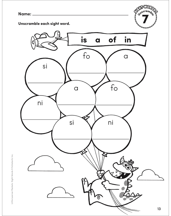 Little Learner Packets: Sight Words by Violet Findley