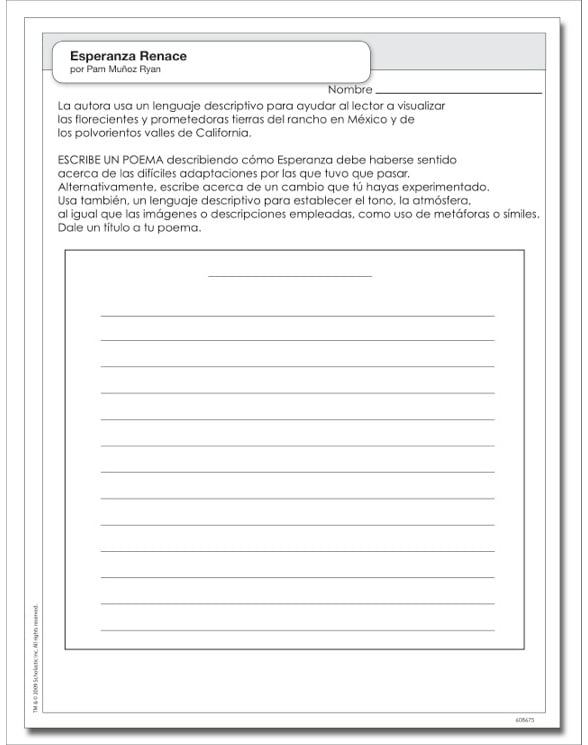 Esperanza renace by Pam Muñoz Ryan