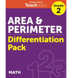 Area & Perimeter Grade 2 Differentiation Pack by