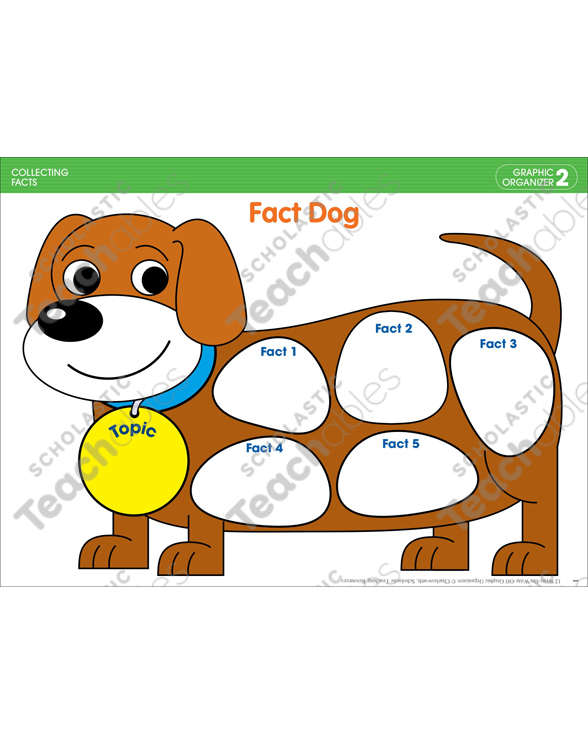 Fact Dog (Collecting Facts): Writing Skills Lesson Plan & Graphic ...