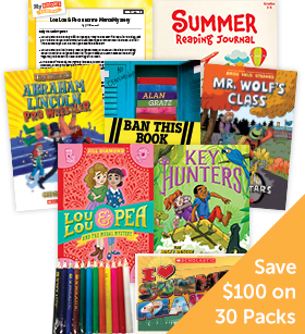 My Books Summer Grade 4 Fiction - Classroom Set by