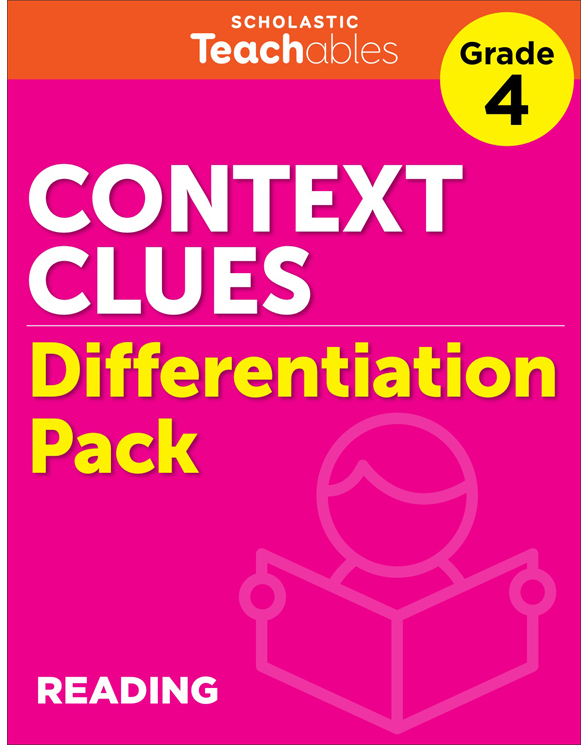 Context Clues Grade 4 Differentiation Pack by