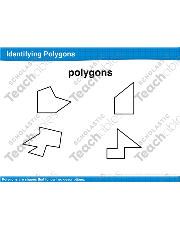 Identifying Polygons: Math Lesson by