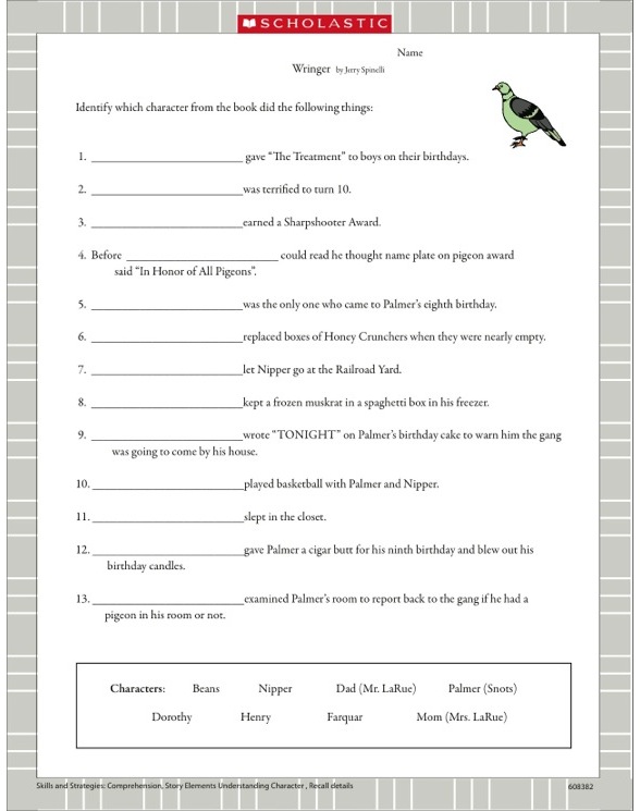 Wringer by Jerry Spinelli