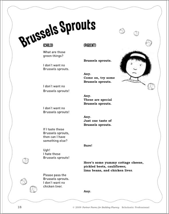 Partner Poems for Building Fluency: Grades 4-6 by David L. Harrison ...