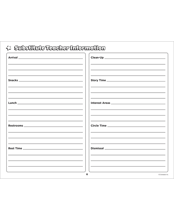 The Daily Plan Book for Preschool (2nd Edition) by