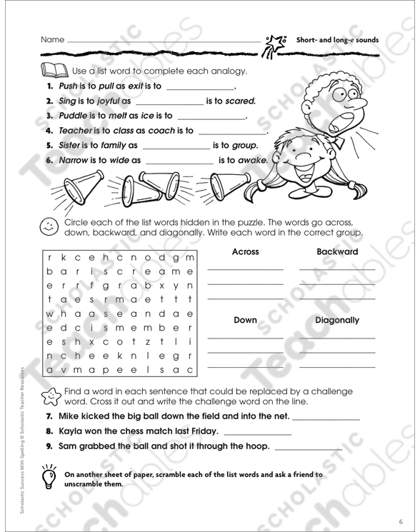 Analogies Grade 4 Differentiation Pack by