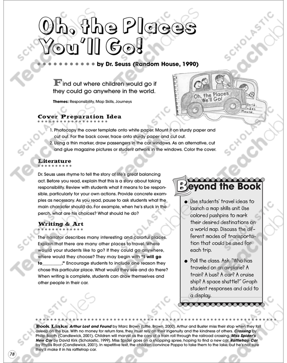 Oh, the Places You'll Go!: Collaborative Book by