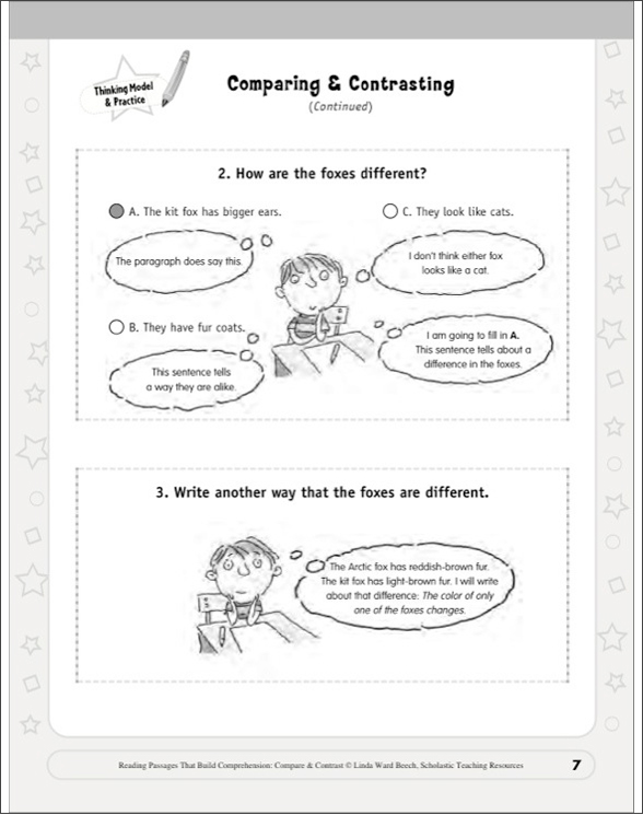 Reading Passages That Build Comprehension: Compare & Contrast by Linda ...