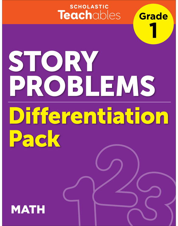 Story Problems Grade 1 Differentiation Pack by