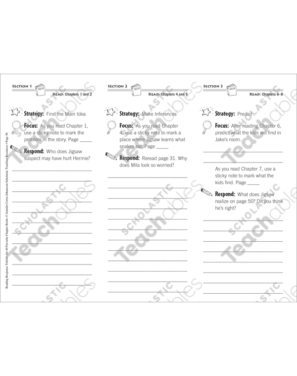 Jigsaw Jones: The Case of Hermie the Missing Hamster (Level N): Reading ...