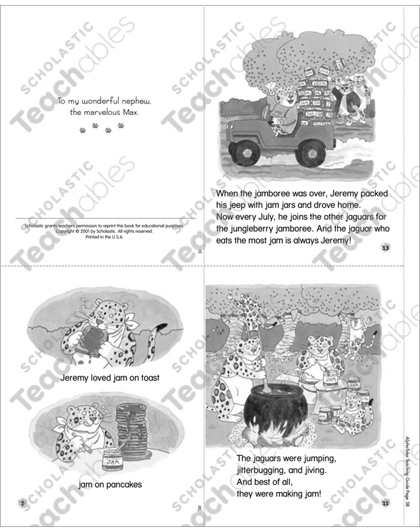 Alpha Tales: Jaguar's Jungleberry Jamboree (Letter J): Alpha Tales Mini ...