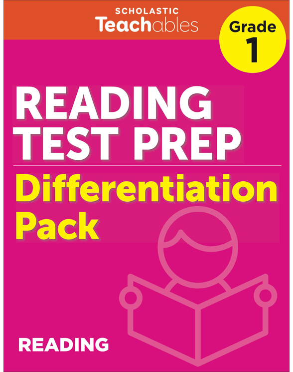 Reading Test Prep Grade 1 Differentiation Pack by