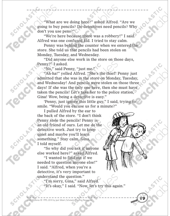 A Small Misunderstanding (Understanding a Problem): Math Mystery Story by