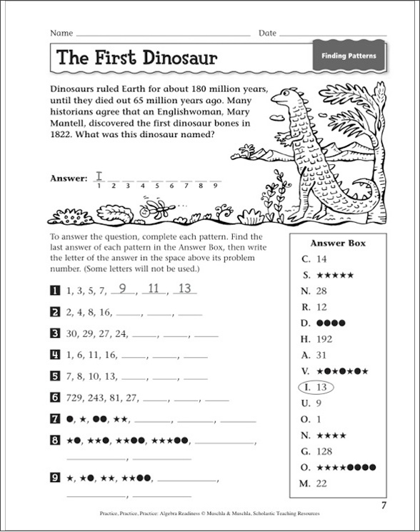 Practice, Practice, Practice! Algebra Readiness by Gary Robert Muschla ...