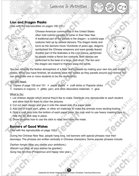 Chinese New Year: A Winter Holidays Unit by
