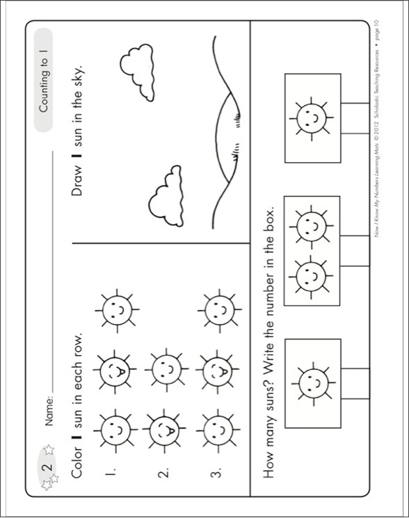 Now I Know My Numbers Learning Mats by Lucia Kemp Henry