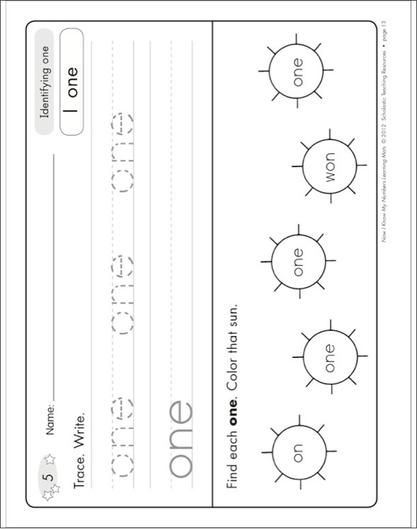 Now I Know My Numbers Learning Mats by Lucia Kemp Henry
