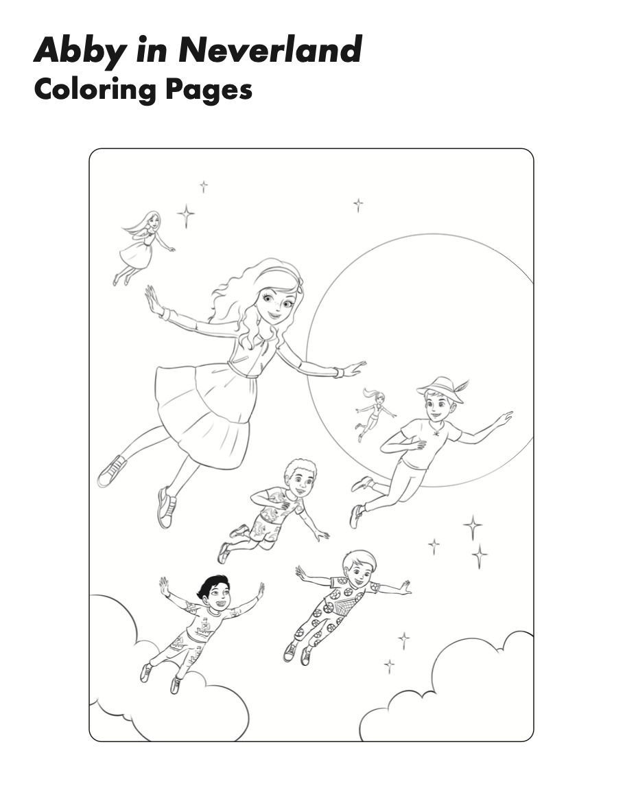 abbie coloring pages